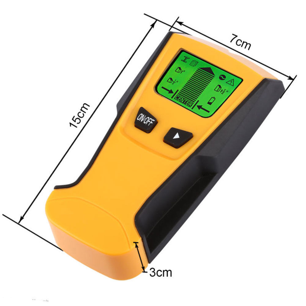 Metal Electric Wire Scanner Detector Stud Wall Center Finder Voltage d ...