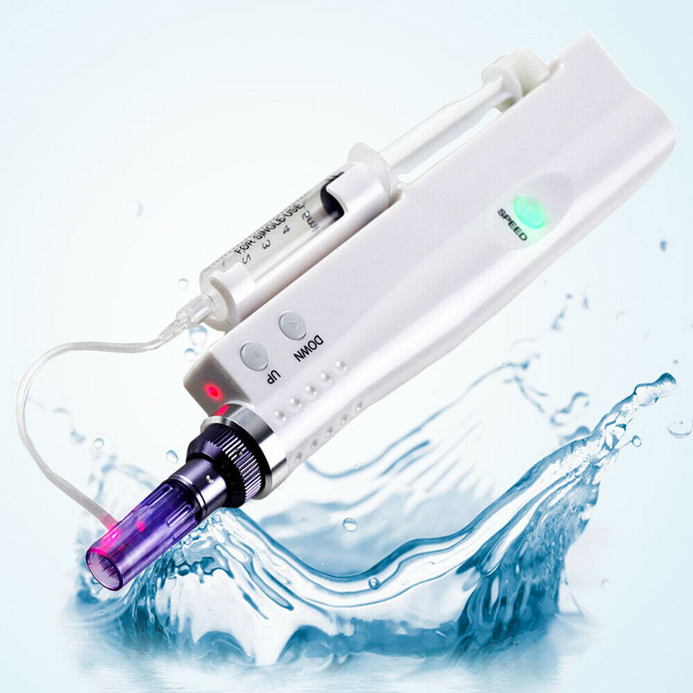 Skin Facial Face Care Mesotherapy Gun Nano Meso Injection Injector Wat ...