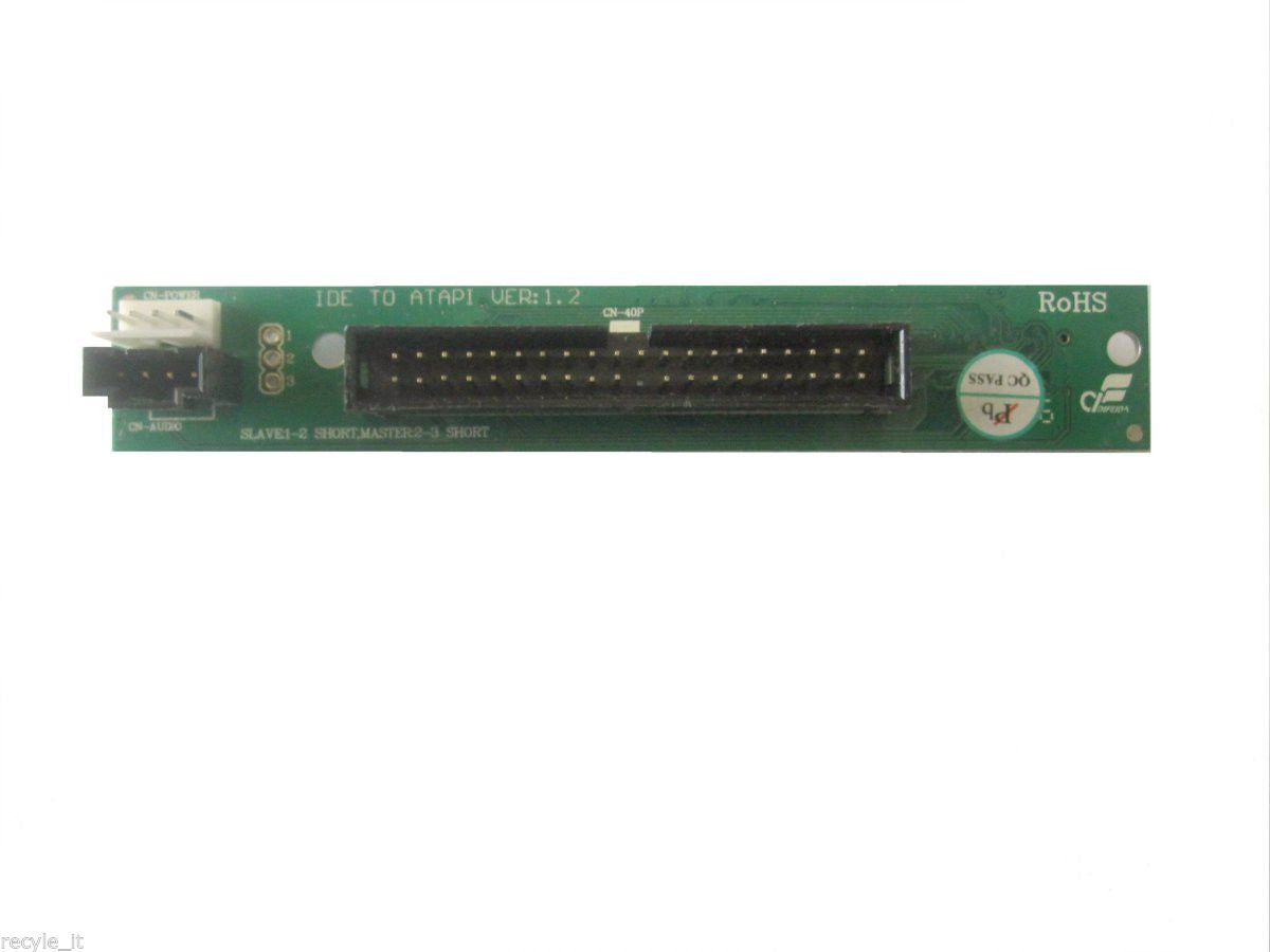 Slim 50 pin IDE Adapter CD-ROM CD-RW DVD drive to 40 pin IDE Connector ...