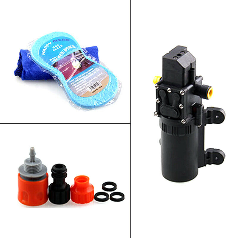 Electric Water gun Pump Kit Pressure Jet Spray Clean Motor Car Washer ...